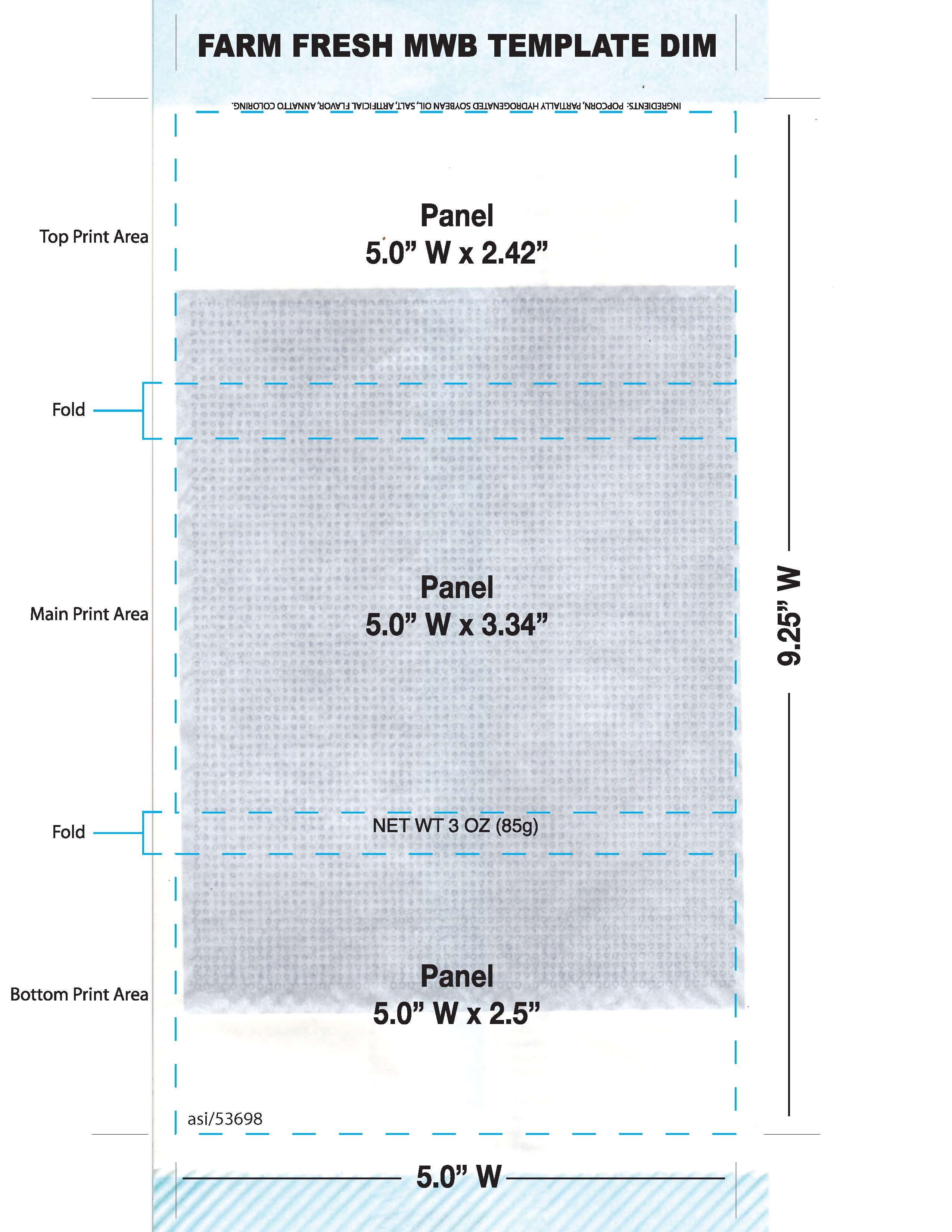 Custom Print Microwave Bags Farm Fresh Popcorn Company